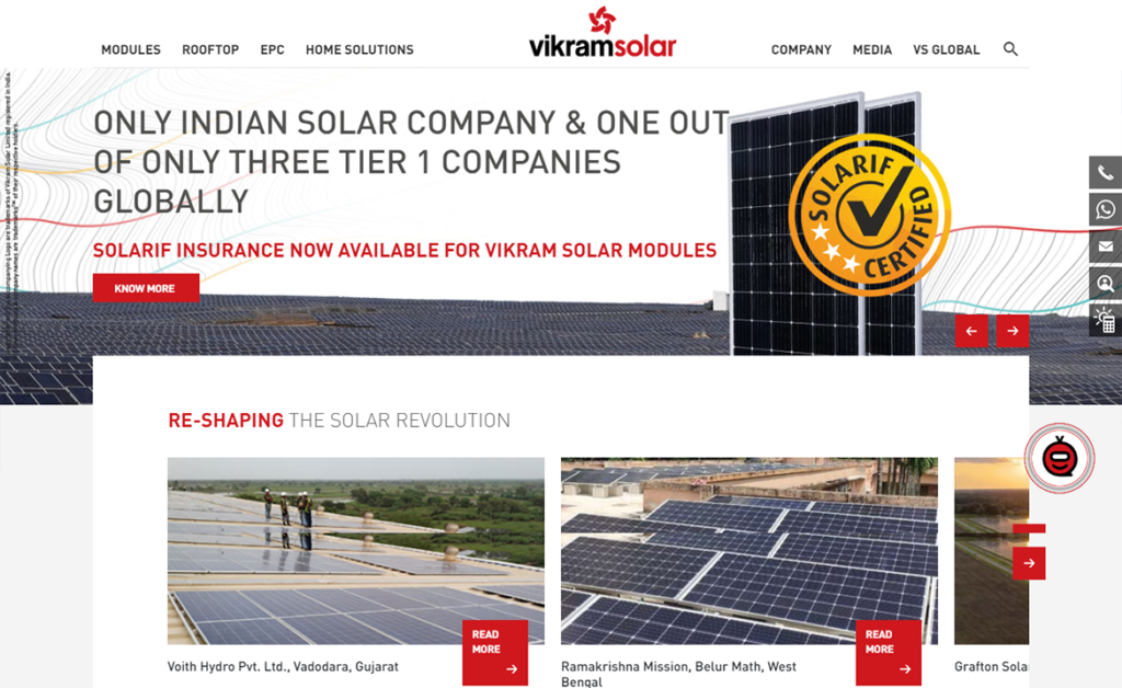 Vikram solar – OpenWorks Technologies